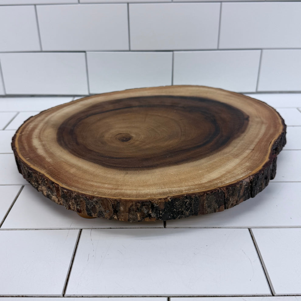 Lipper International Bark Edge Footed Server, Wood – Habitat ReStore eStore