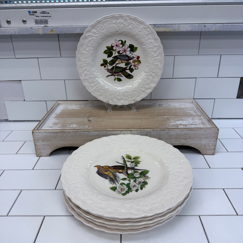 Alfred Meakin Birds of America Dinner Plates, Set of 6, Ceramic ...